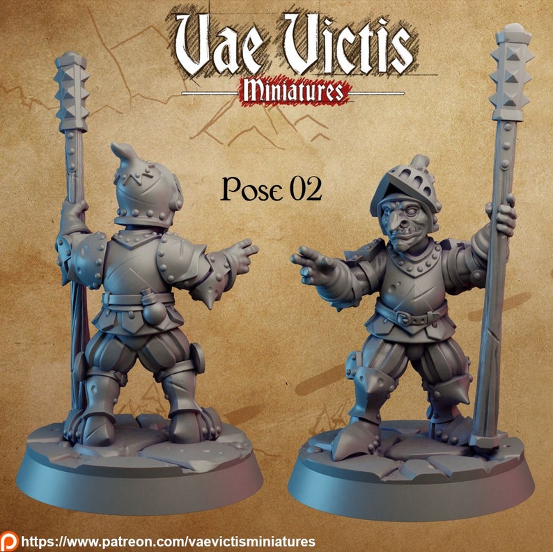 Goblin Militia Soldier Minis 28mm 32mm D&D Resin Miniature - Etsy