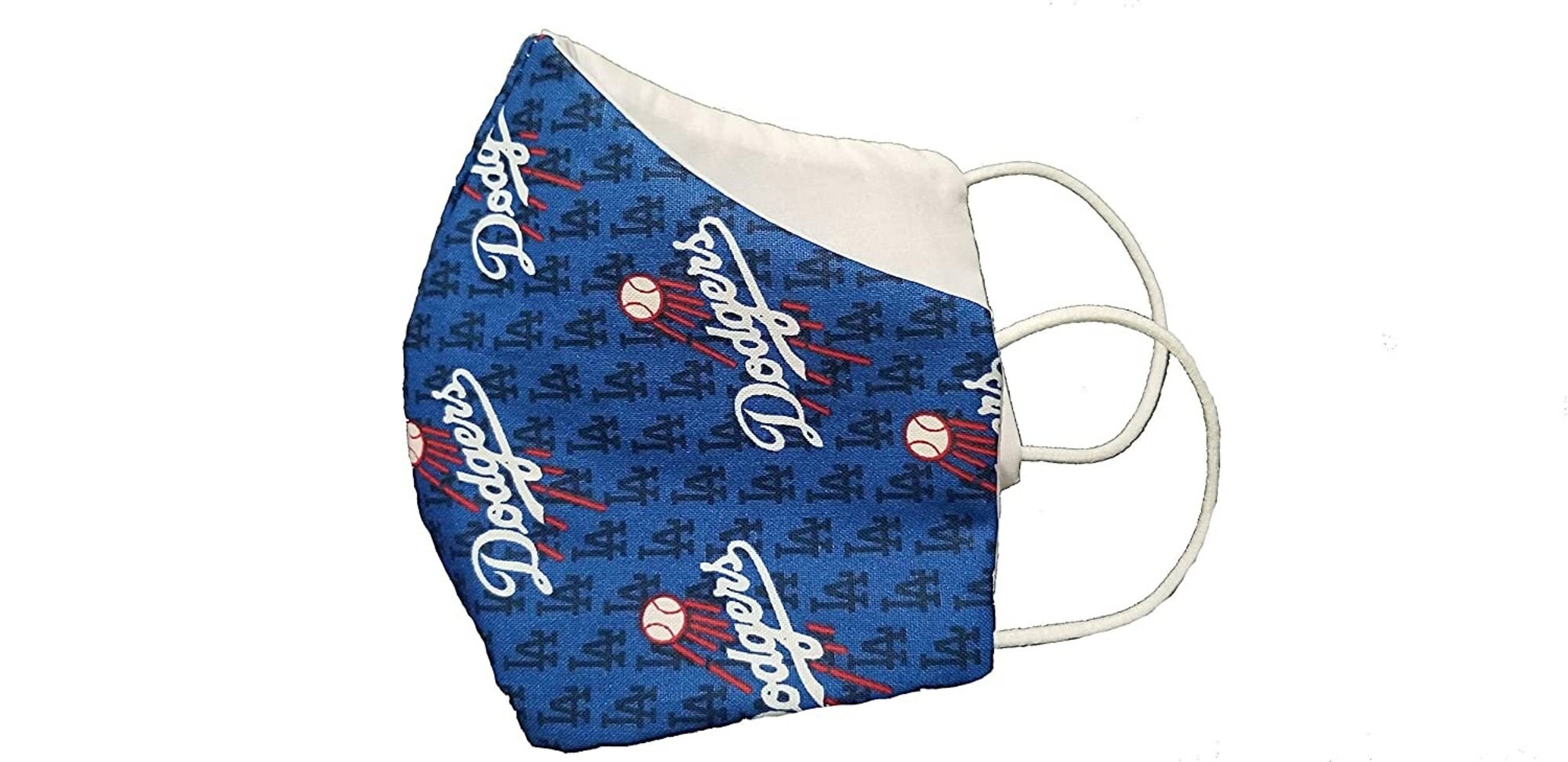 Ready to Ship Los Angeles Dodgers Face Mask MLB Sports Face Mask Blue ...