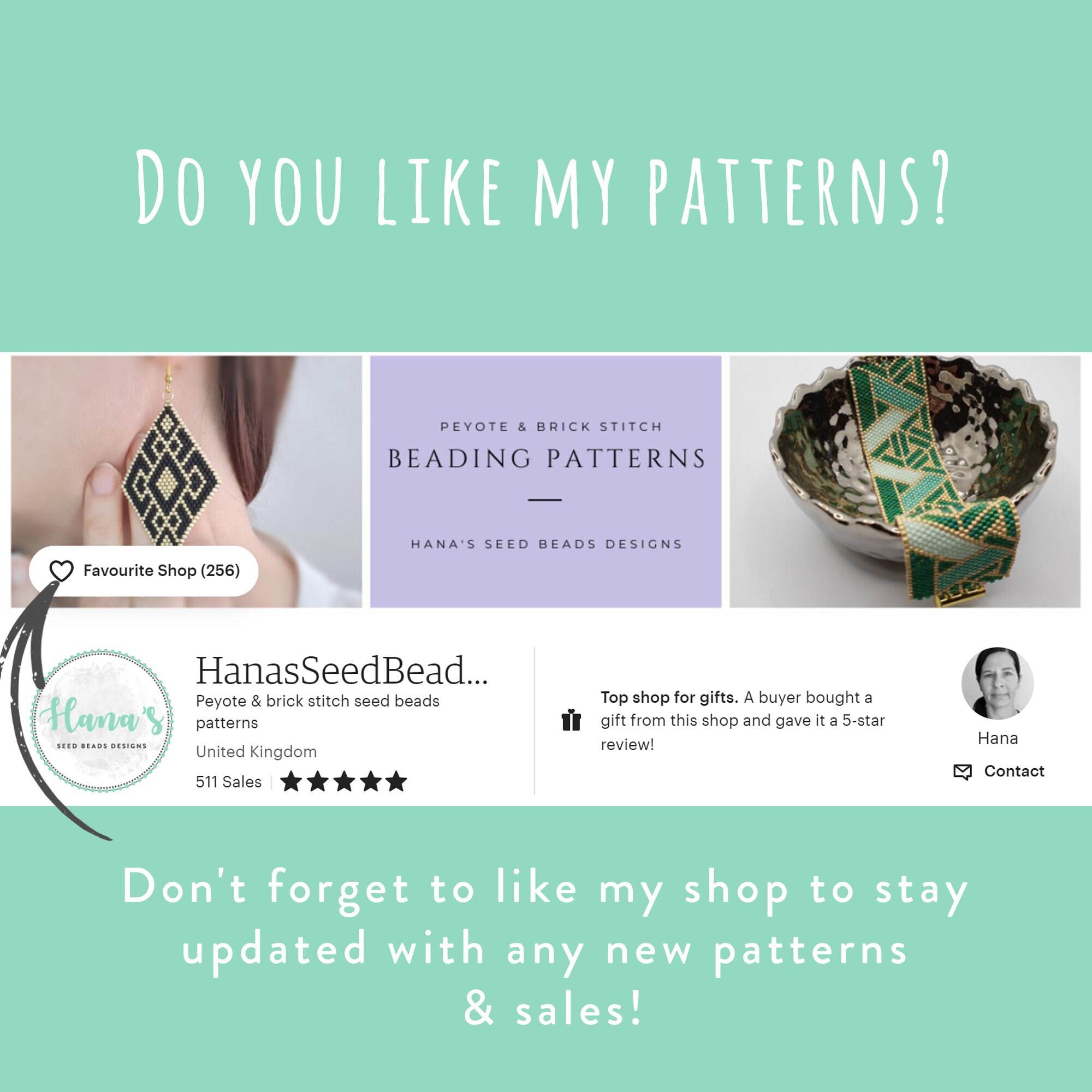 Brick Stitch Bead Pattern, ASL, Sign I Love You Brick Stitch Pattern ...