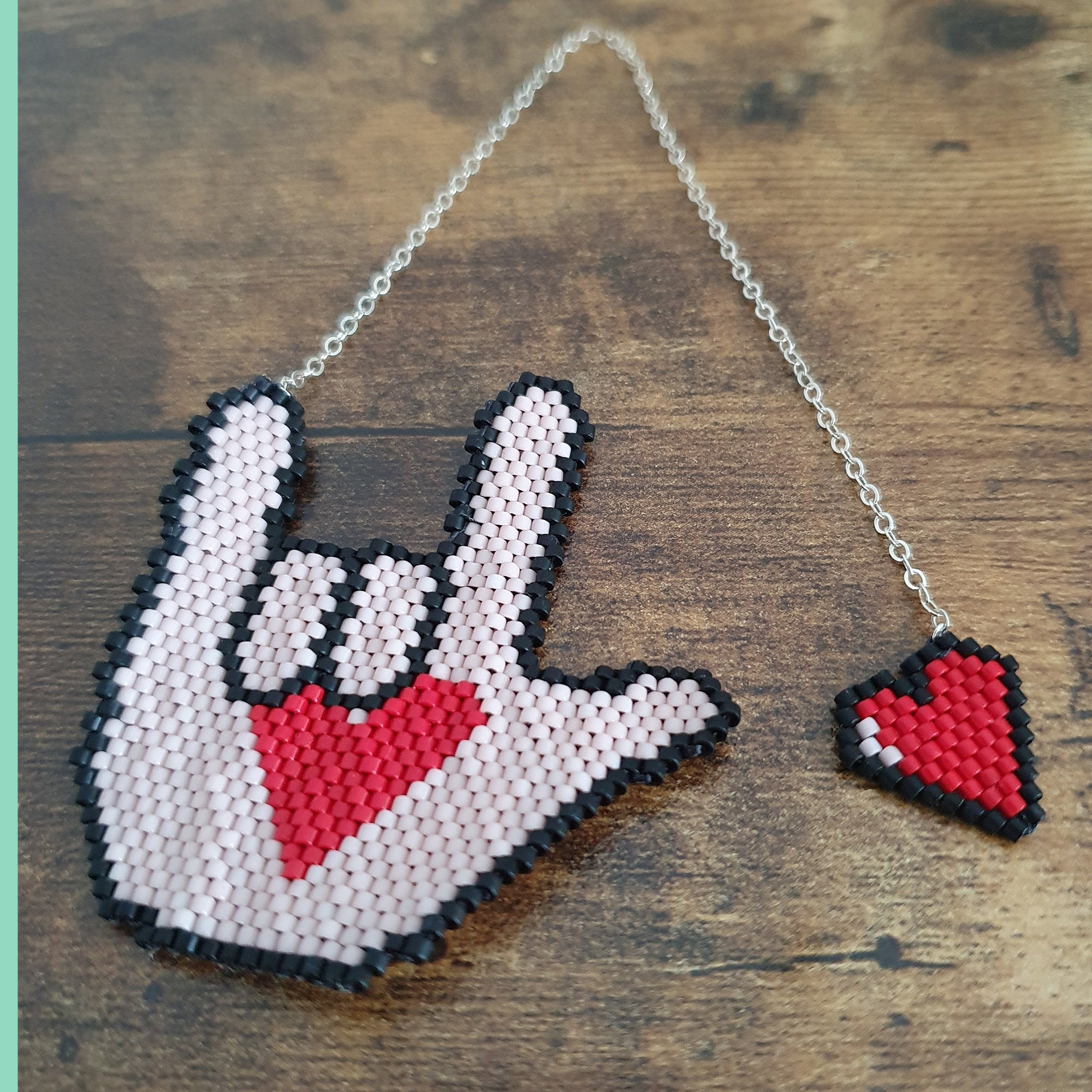 Brick Stitch Bead Pattern, ASL, Sign I Love You Brick Stitch Pattern ...