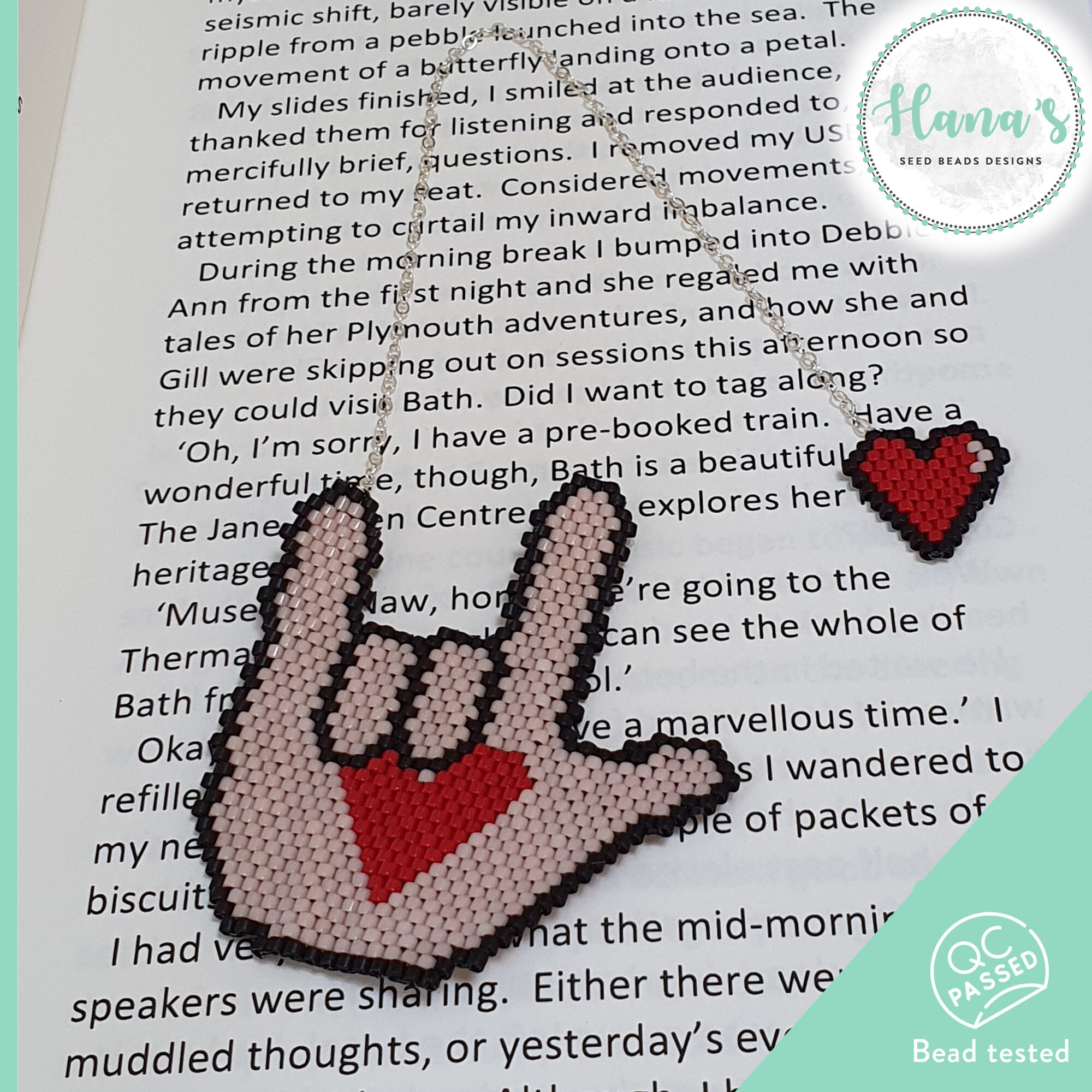 Brick Stitch Bead Pattern, ASL, Sign I Love You Brick Stitch Pattern ...
