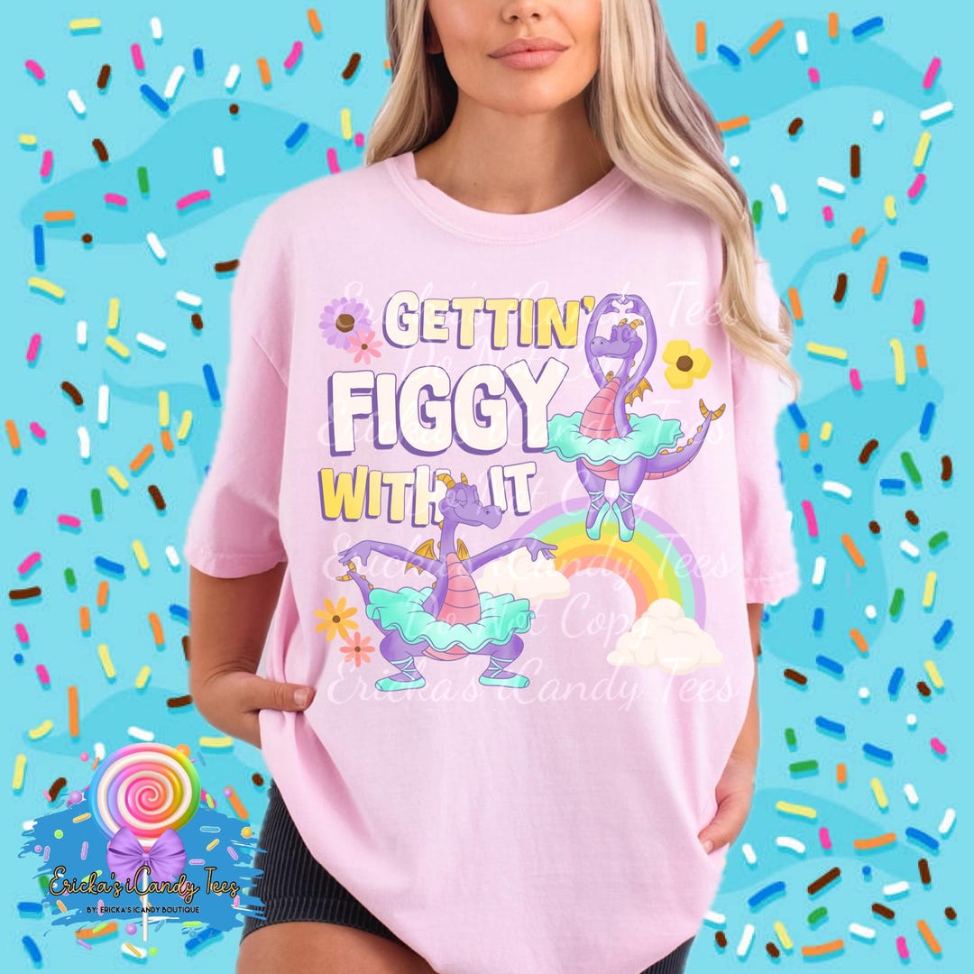 Figgy Rainbow, Figment Imagination Graphic Tee or Sweater - Etsy