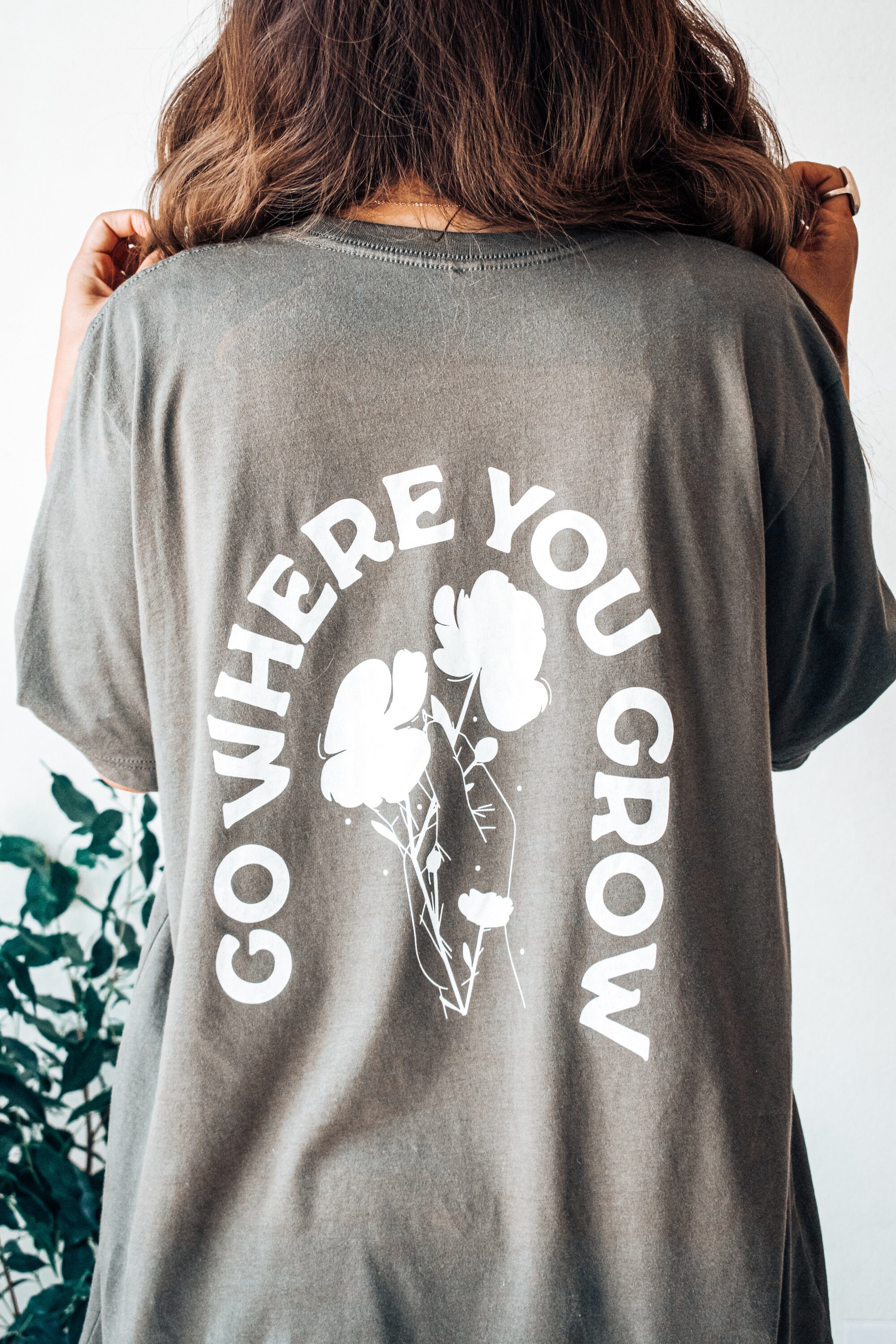 Go Where You Grow Shirt Vintage Inspired Shirt Women's - Etsy
