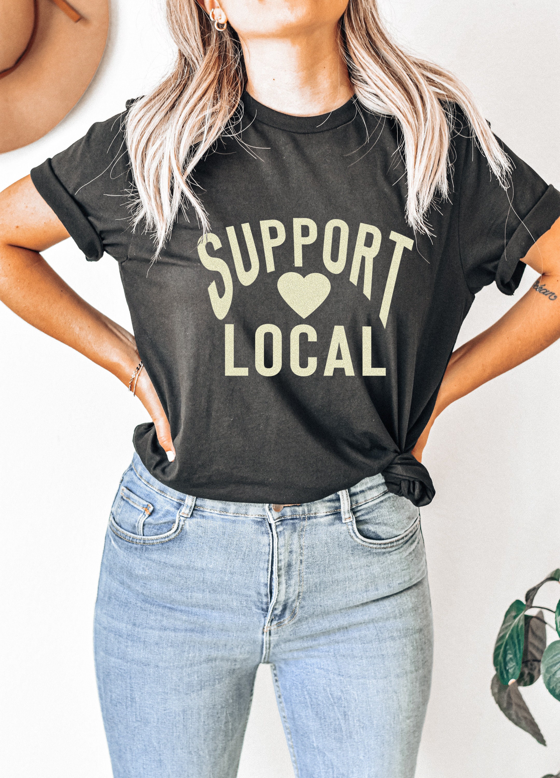 Support Local Shirt Shop Small Shirt Small Business Owner | Etsy
