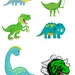 Childrens Dinosaur Printables - Etsy