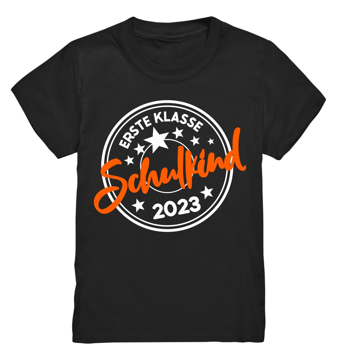 Schulkind 2024 Schulanfang Einschulung Geschenkidee T-Shirt Einschulung tshirt Geschenk Schwarz ...