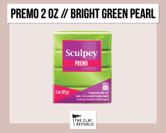 Materials Sculpey Premo Clay 2 oz / Green 57 g Jewelry Making & Beading ...