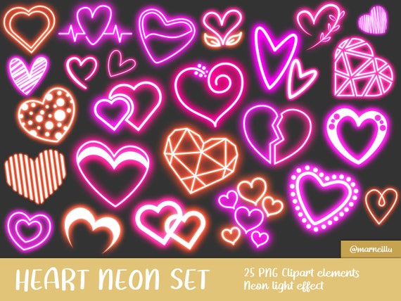 Glowing Heart Clipart Pictures