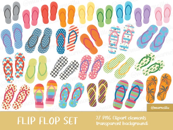 Chanclas Clip Art Imprimible