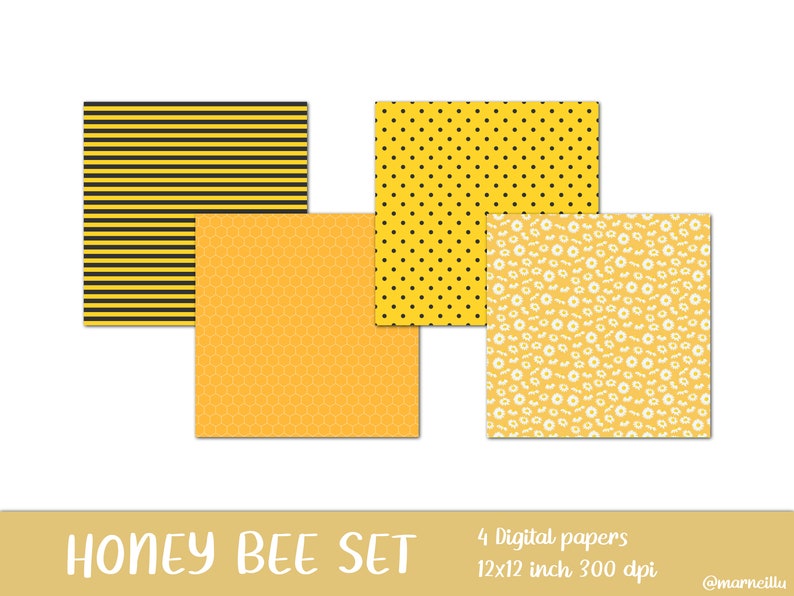 Honey Bee Clipart Set Bee Bees Honey Hive Image - Etsy Canada