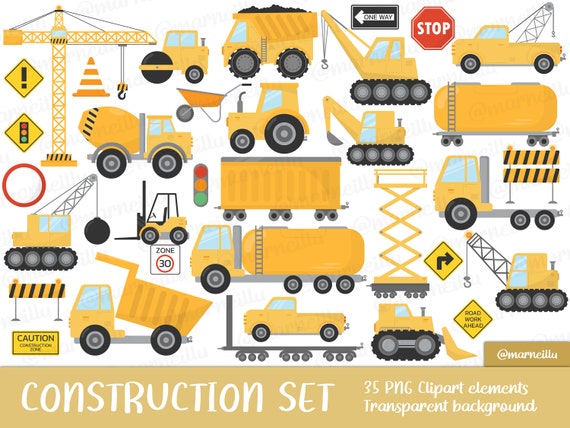 Crane Construction Clipart Png