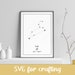 Zodiac Constellation SVG Clipart Set - Stars, Space, Image, Printable ...