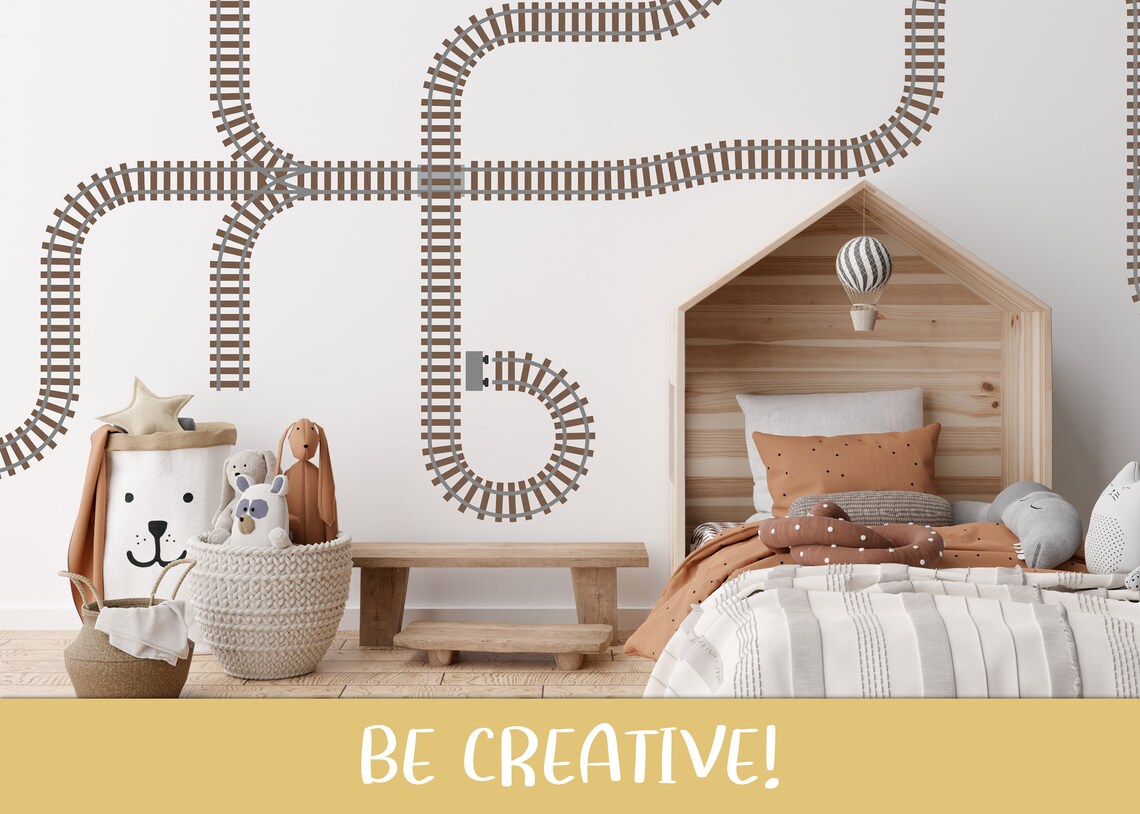 Railroad/railway Clipart Set - Train, Track, Station, Transport, Toy ...