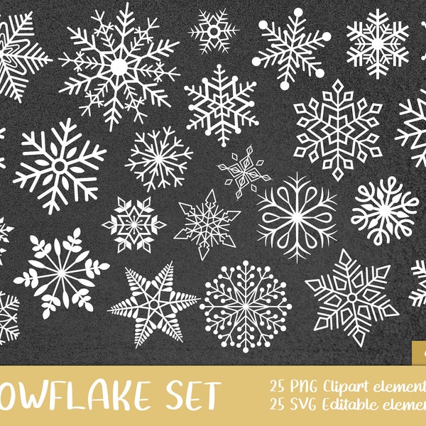 Falling Snow Svg - Etsy