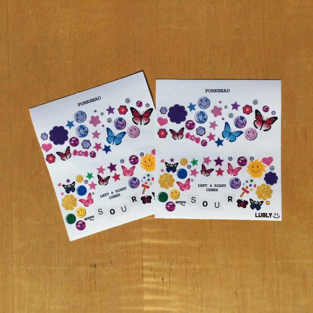 Stickers, Labels & Tags Olivia Rodrigo Sour album Sticker; Olivia ...