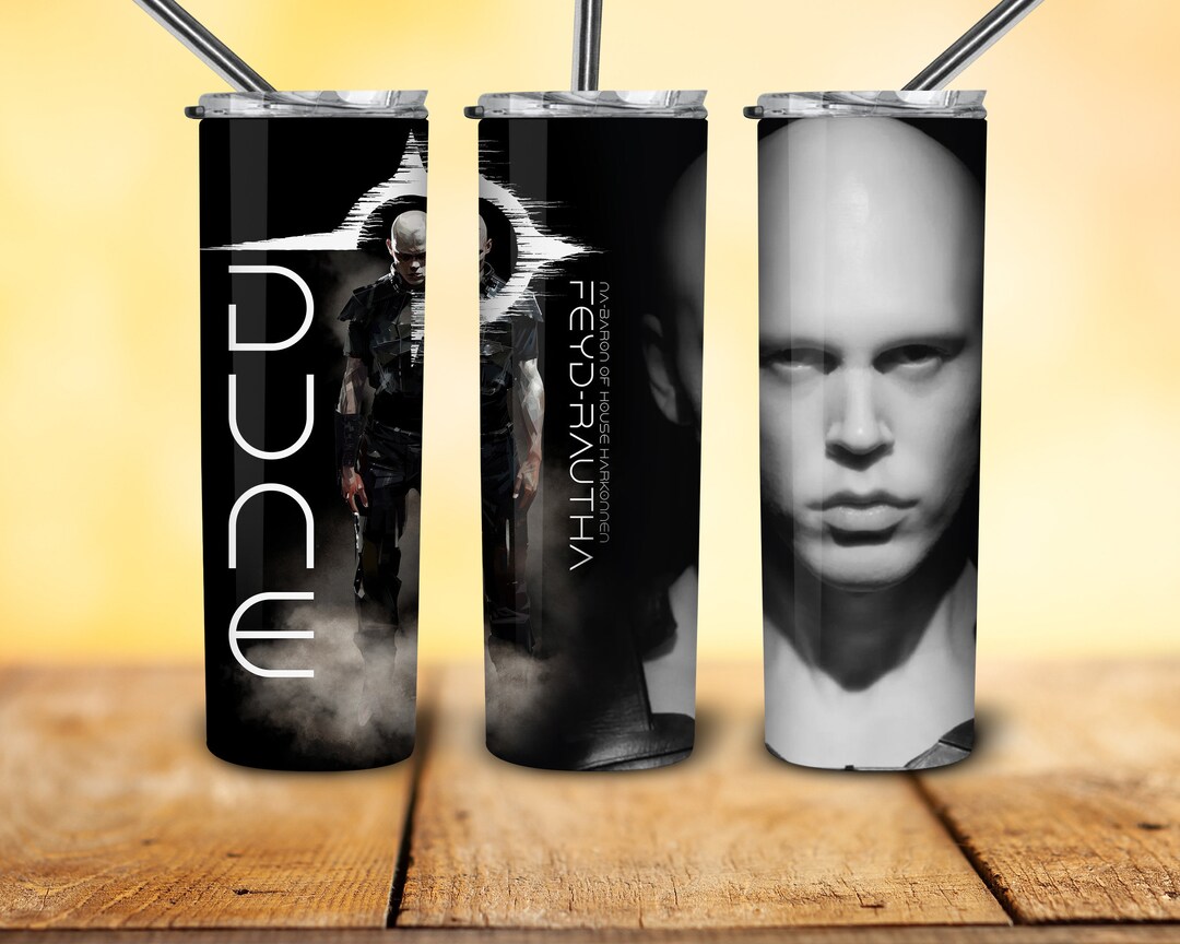 Dune 2 Feyd Rautha Harkonnen PNG, Austin Butler Tumbler Wrap File, Paul ...