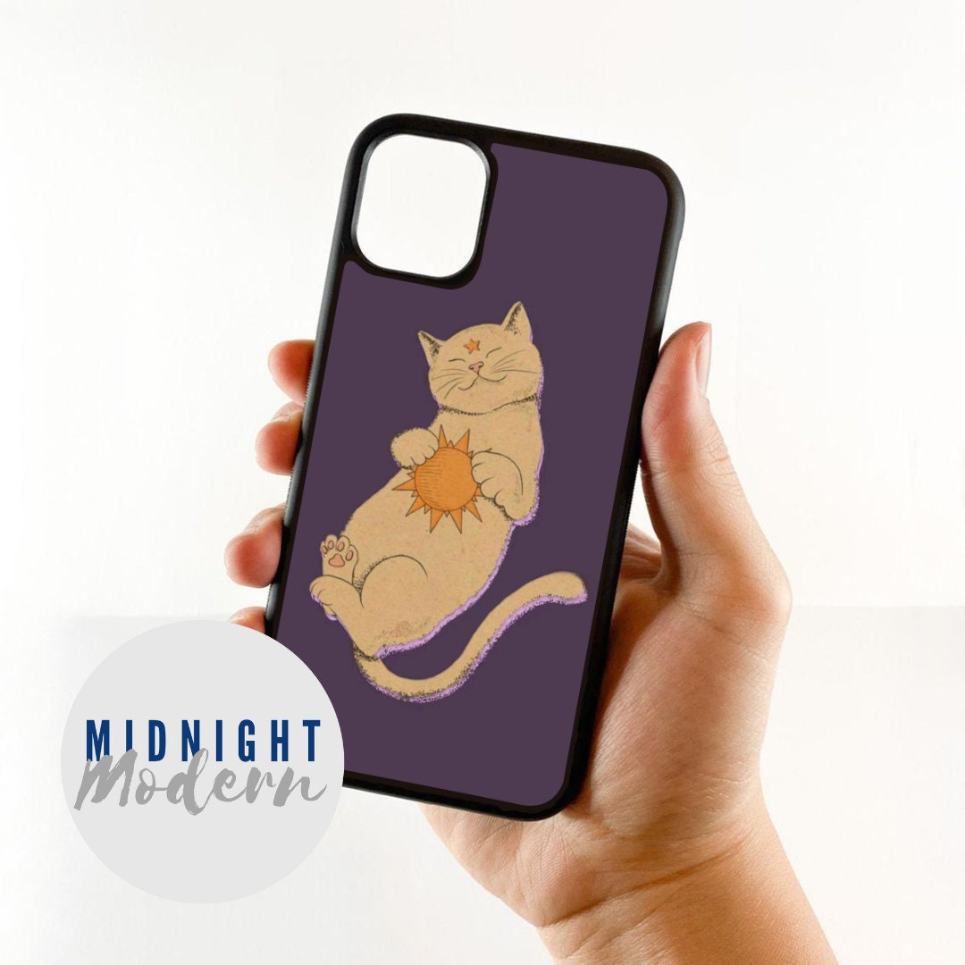 Vintage Cat Phone Case, iPhone 7/8, iPhone XR, iPhone 11, iPhone 12/12 ...