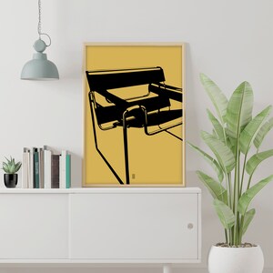 CHAIR #1 - Chair Poster, Design, Design Wall Art, Chair Wall Art - Etsy ...