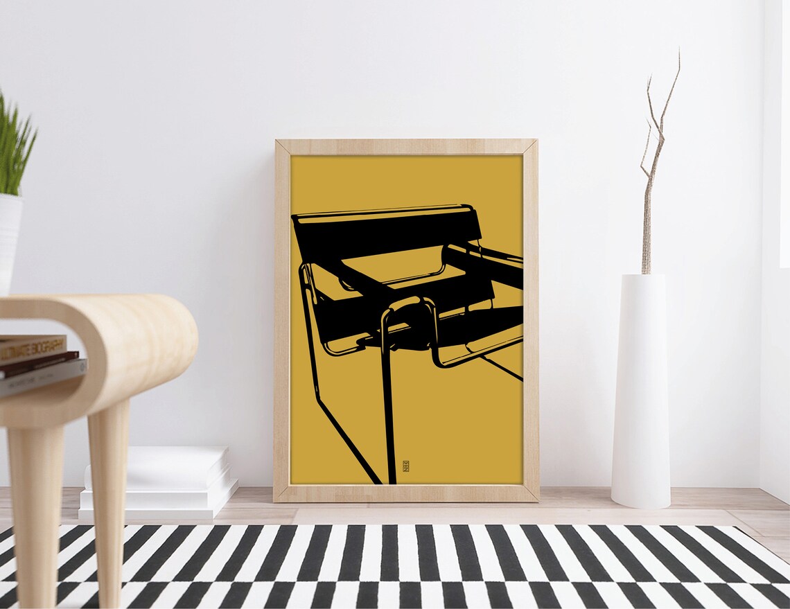 CHAIR #1 - Chair Poster, Design, Design Wall Art, Chair Wall Art - Etsy ...