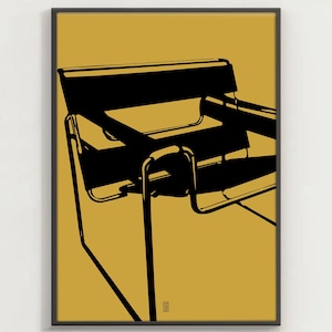CHAIR #1 - Chair Poster, Design, Design Wall Art, Chair Wall Art - Etsy ...