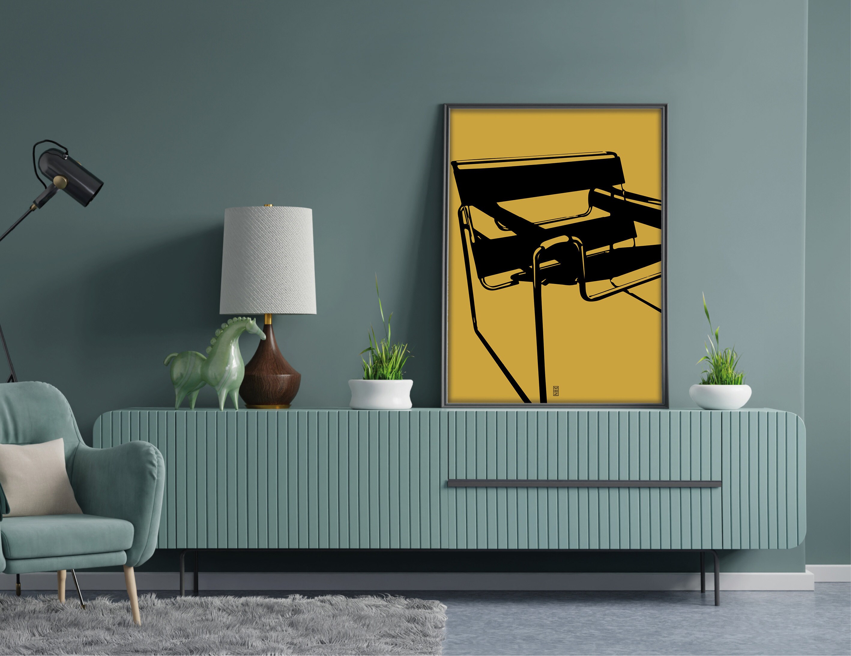 CHAIR 1 Chair Poster, Design, Design Wall Art, Chair Wall Art - Etsy
