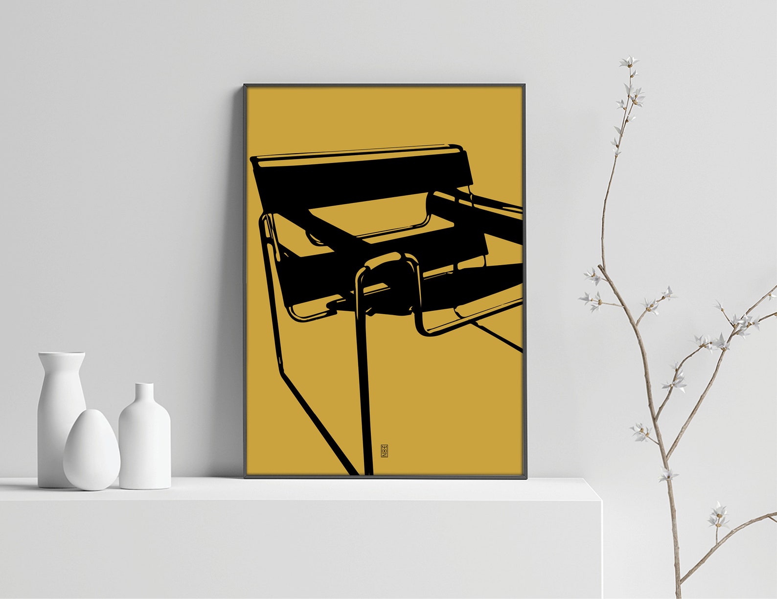 CHAIR #1 - Chair Poster, Design, Design Wall Art, Chair Wall Art - Etsy ...