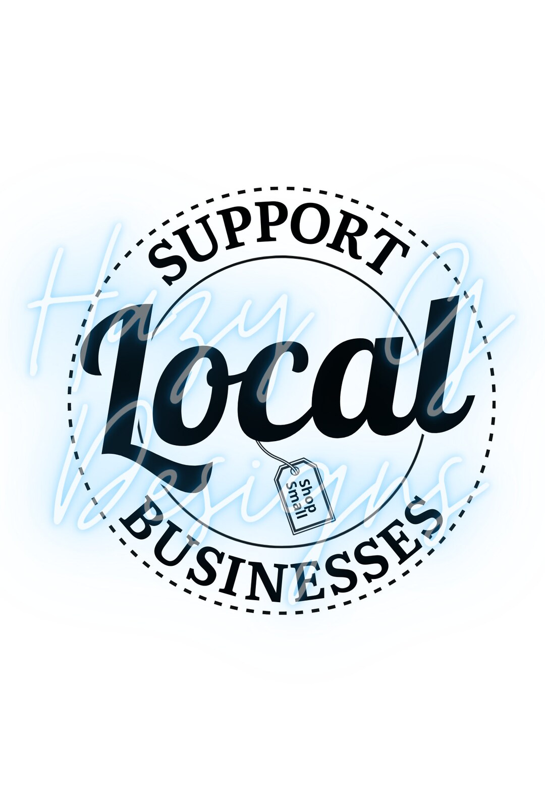 Support Local Businesses Shop Small PNG for Sublimation - Etsy