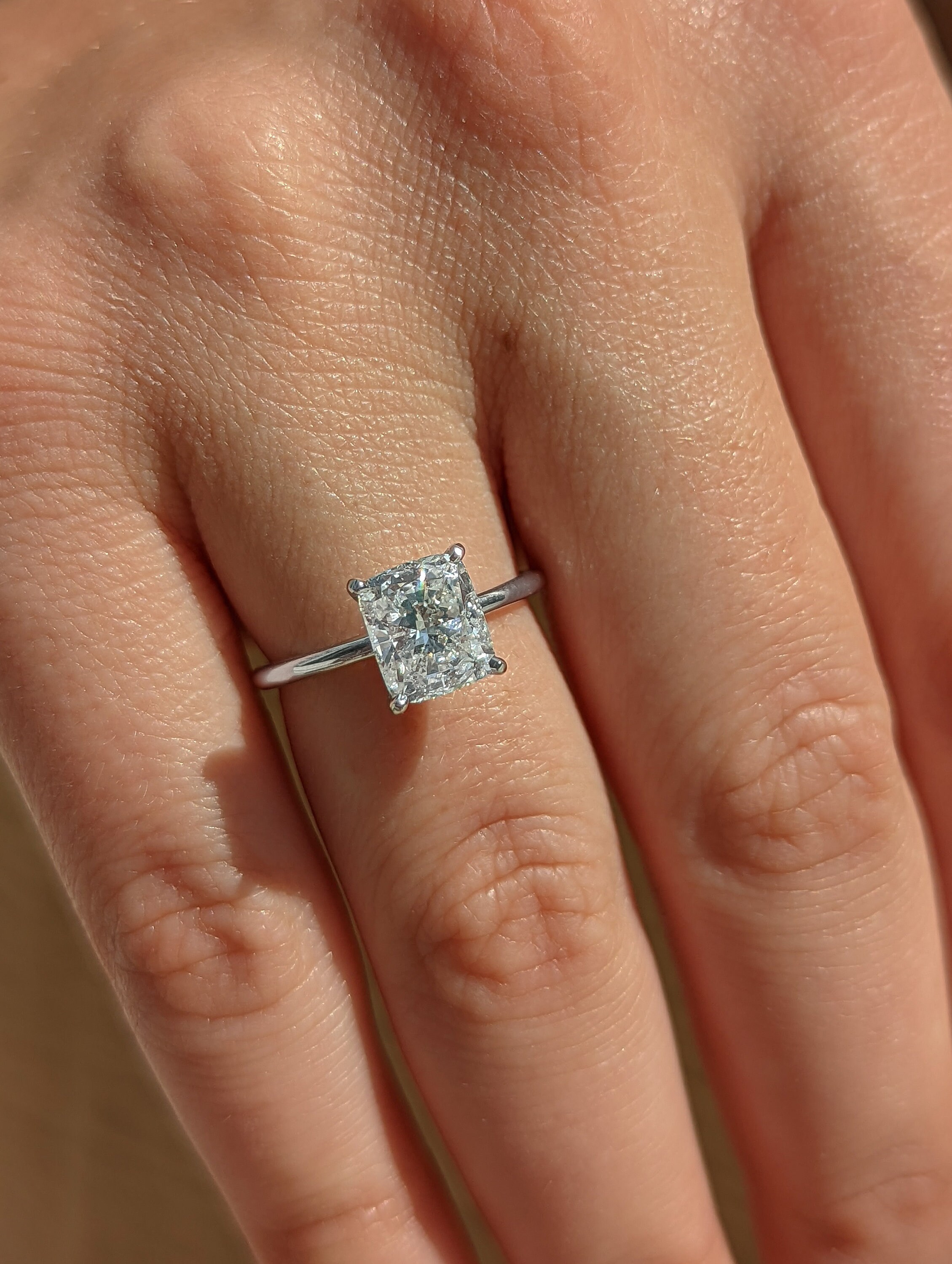 Wedding rings square diamond store