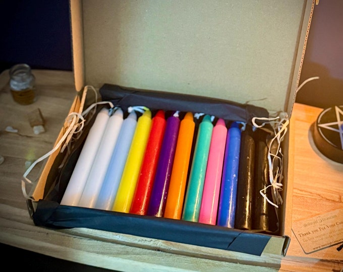 Spell Candles and Ritual Candles, Witchcraft Candles Kit, Wiccan ...