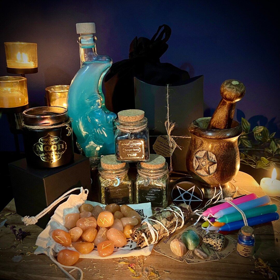 Witches Mystery Bag | Witches Bag | Witch | Witchcraft | Wiccan Set ...