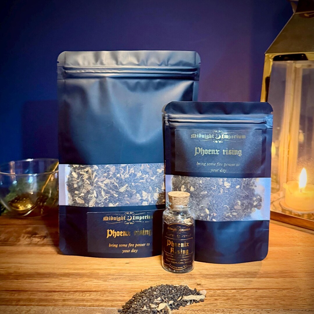 Phoenix Rising – Rebirth Ritual Tea for Renewal & Courage | Ginger ...