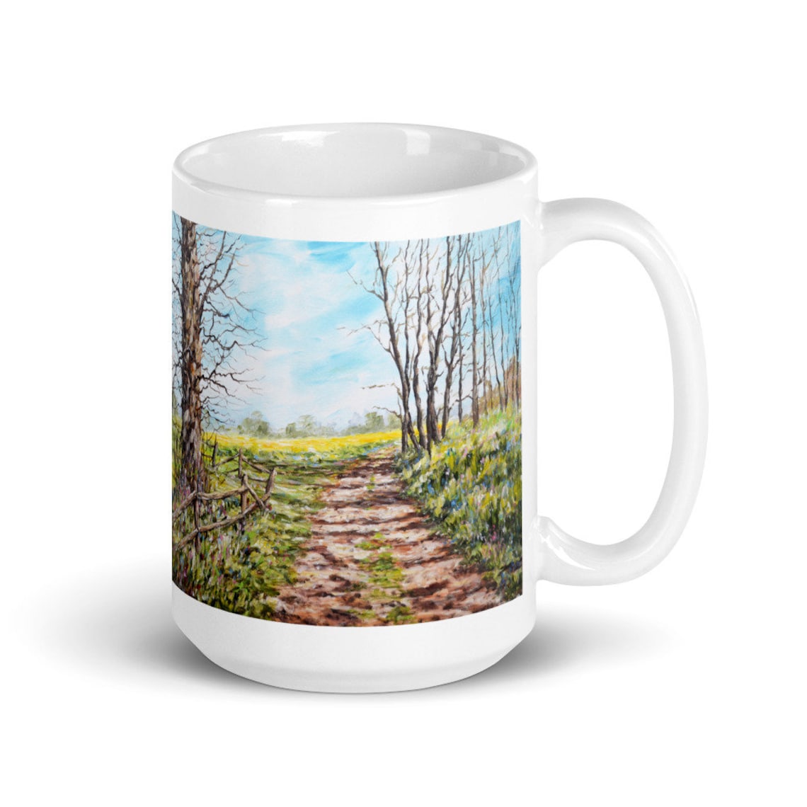 Country Road Mug Landscape UK Coffee Mug Cup Ceramic - Etsy