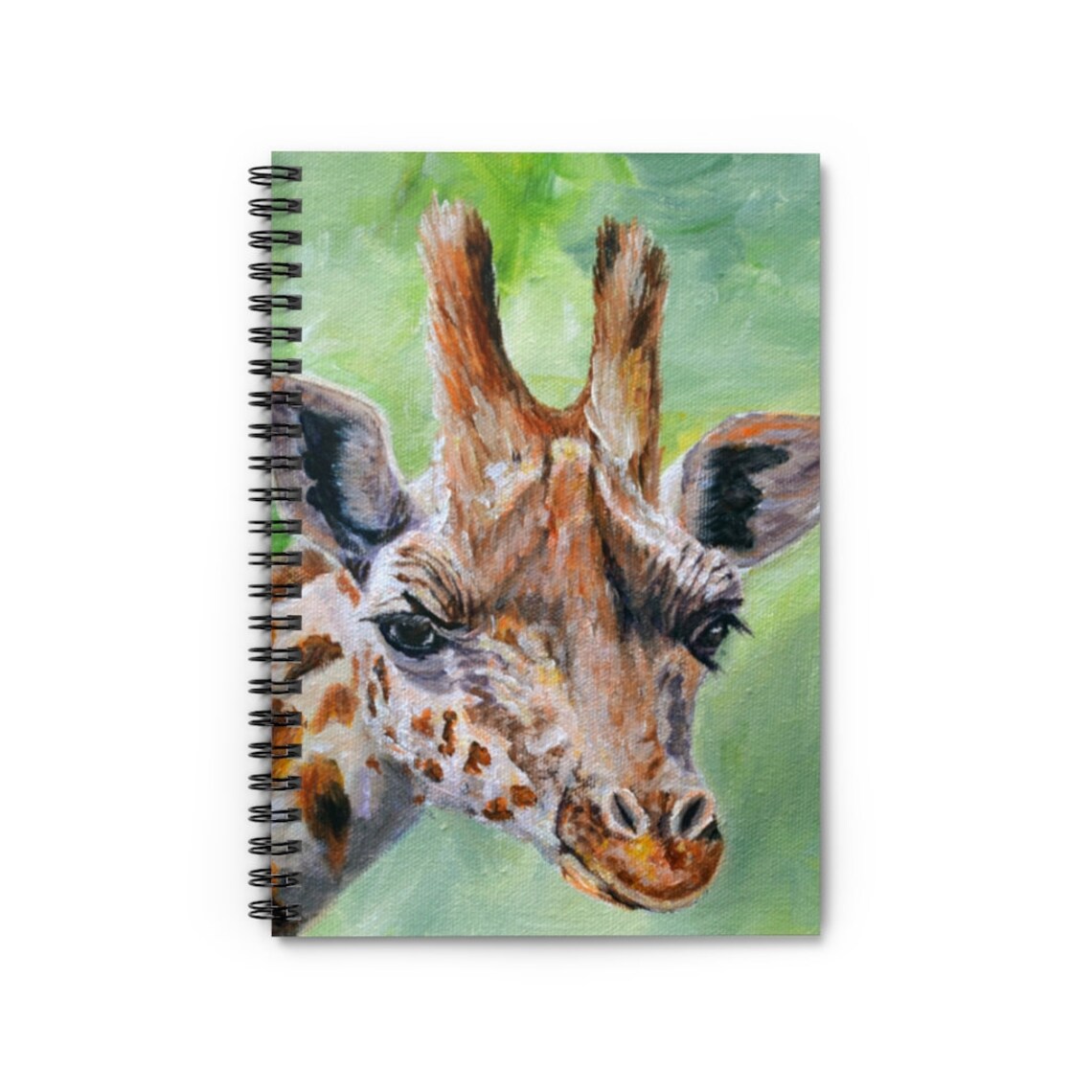 Giraffe Spiral Notebook. Giraffe Journal Giraffe Notepad - Etsy