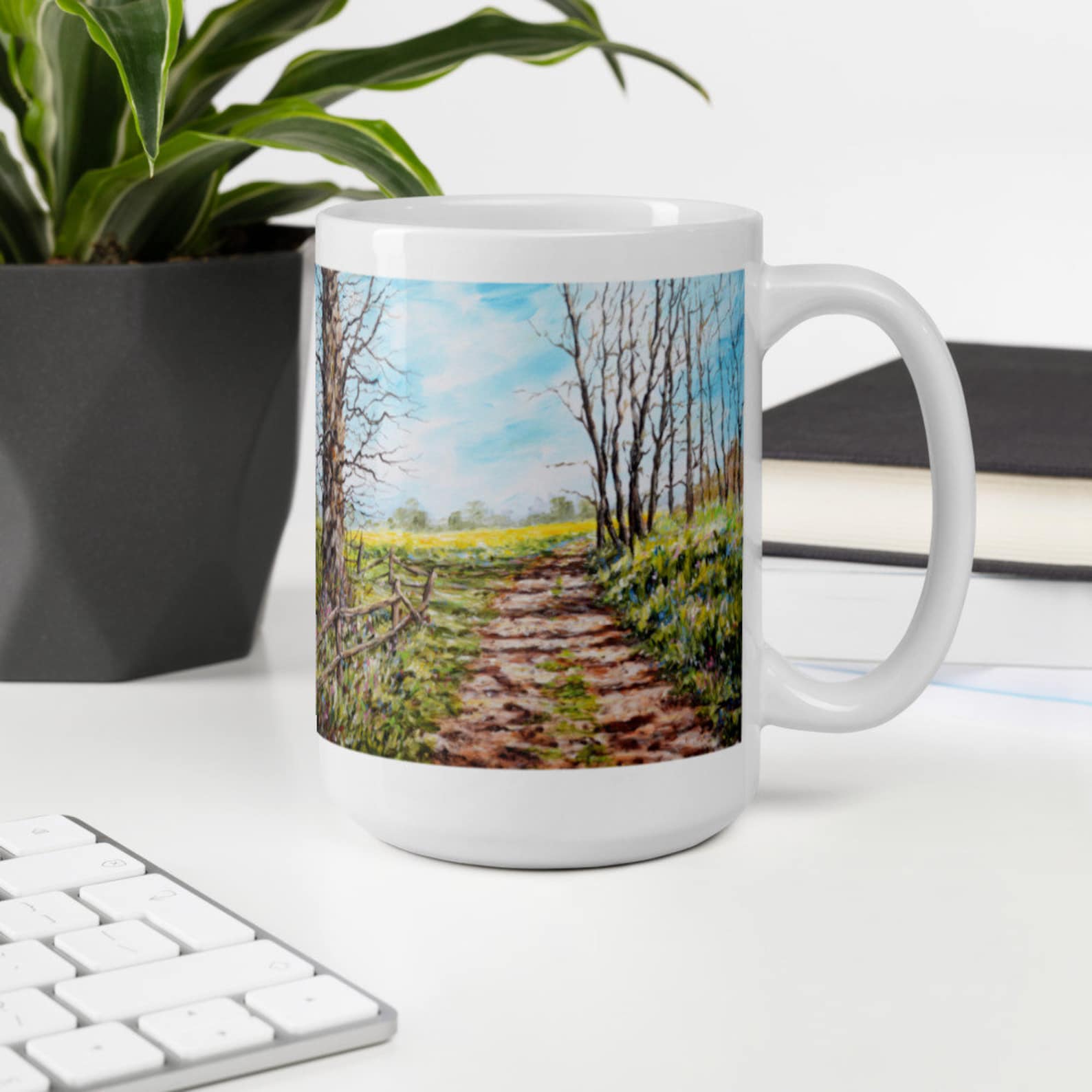 Country Road Mug Landscape UK Coffee Mug Cup Ceramic - Etsy