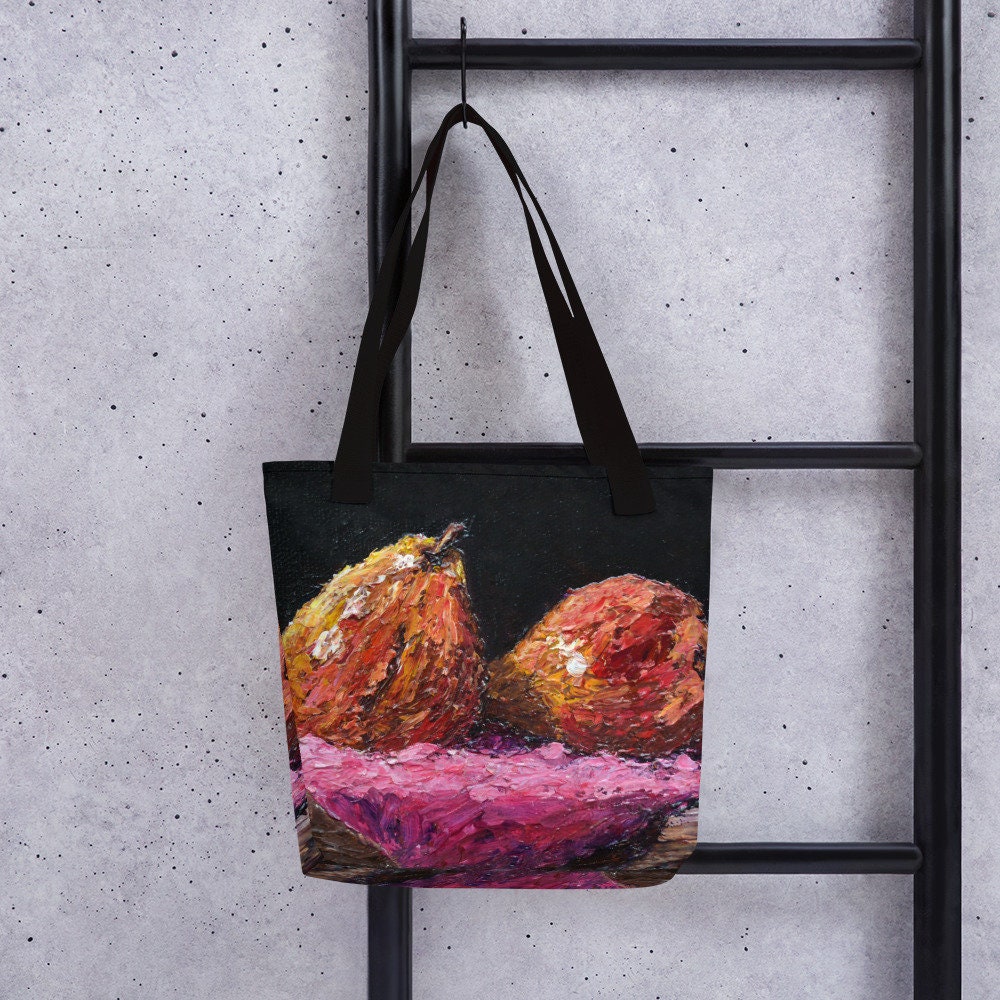 Red Pears Tote Bag, Pear Lovers, Pear Gifts, Shopping Bag, Shoulder Bag ...