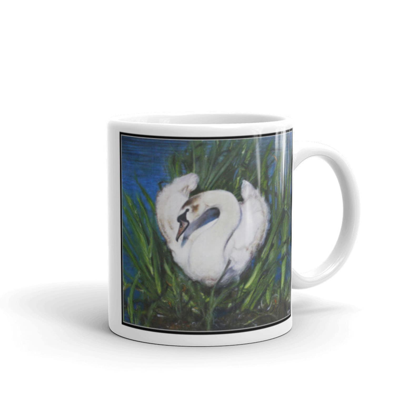 Swan Coffee Mug Swan Painting Swan Lover Gifts Swan Mug - Etsy