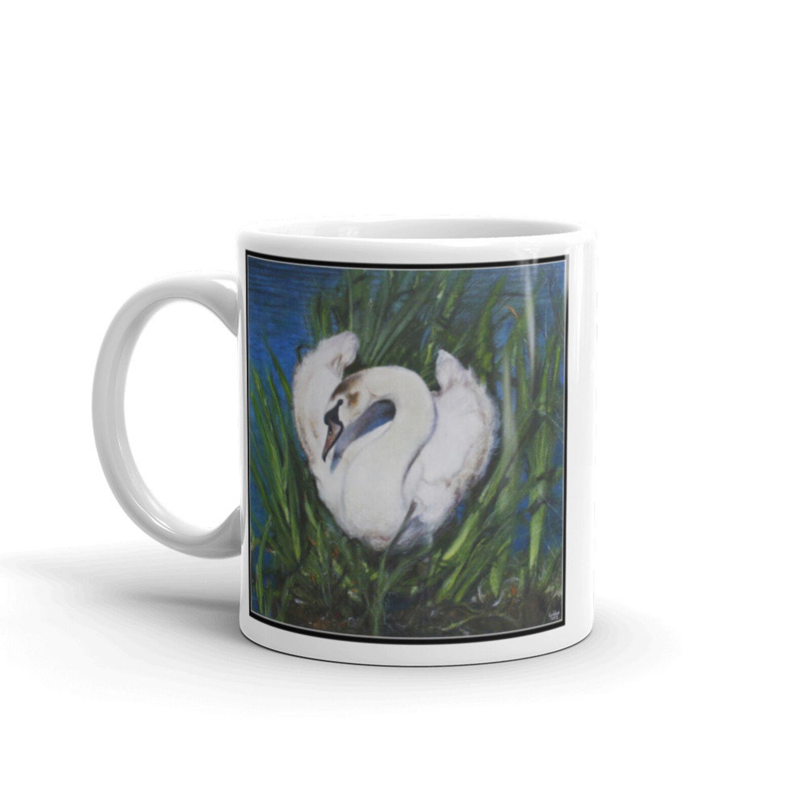 Swan Coffee Mug Swan Painting Swan Lover Gifts Swan Mug - Etsy