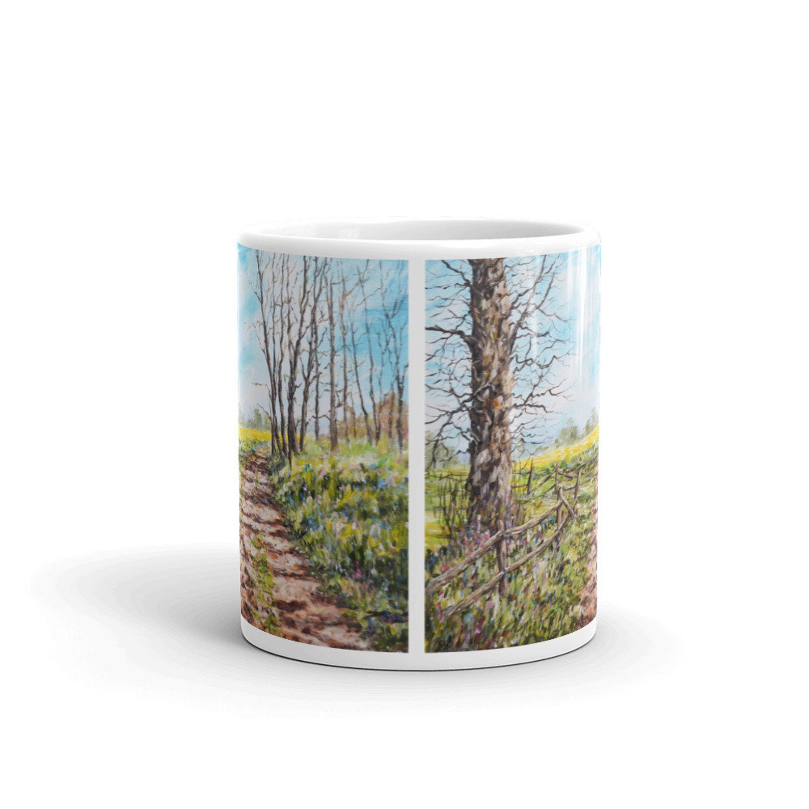 Country Road Mug Landscape UK Coffee Mug Cup Ceramic - Etsy