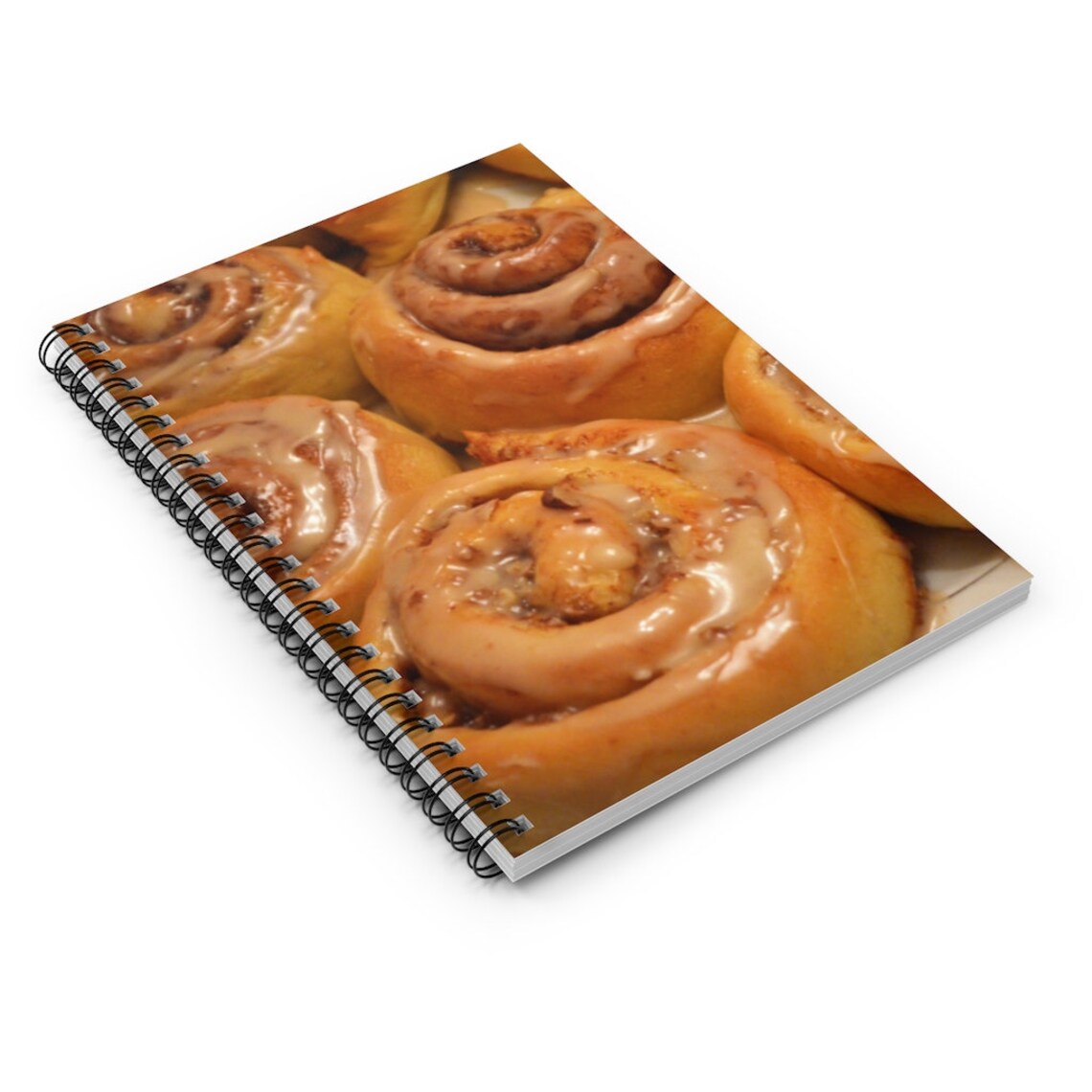Spiral Notebook Ruled Line Cinnamon Roll Notebook Dessert - Etsy