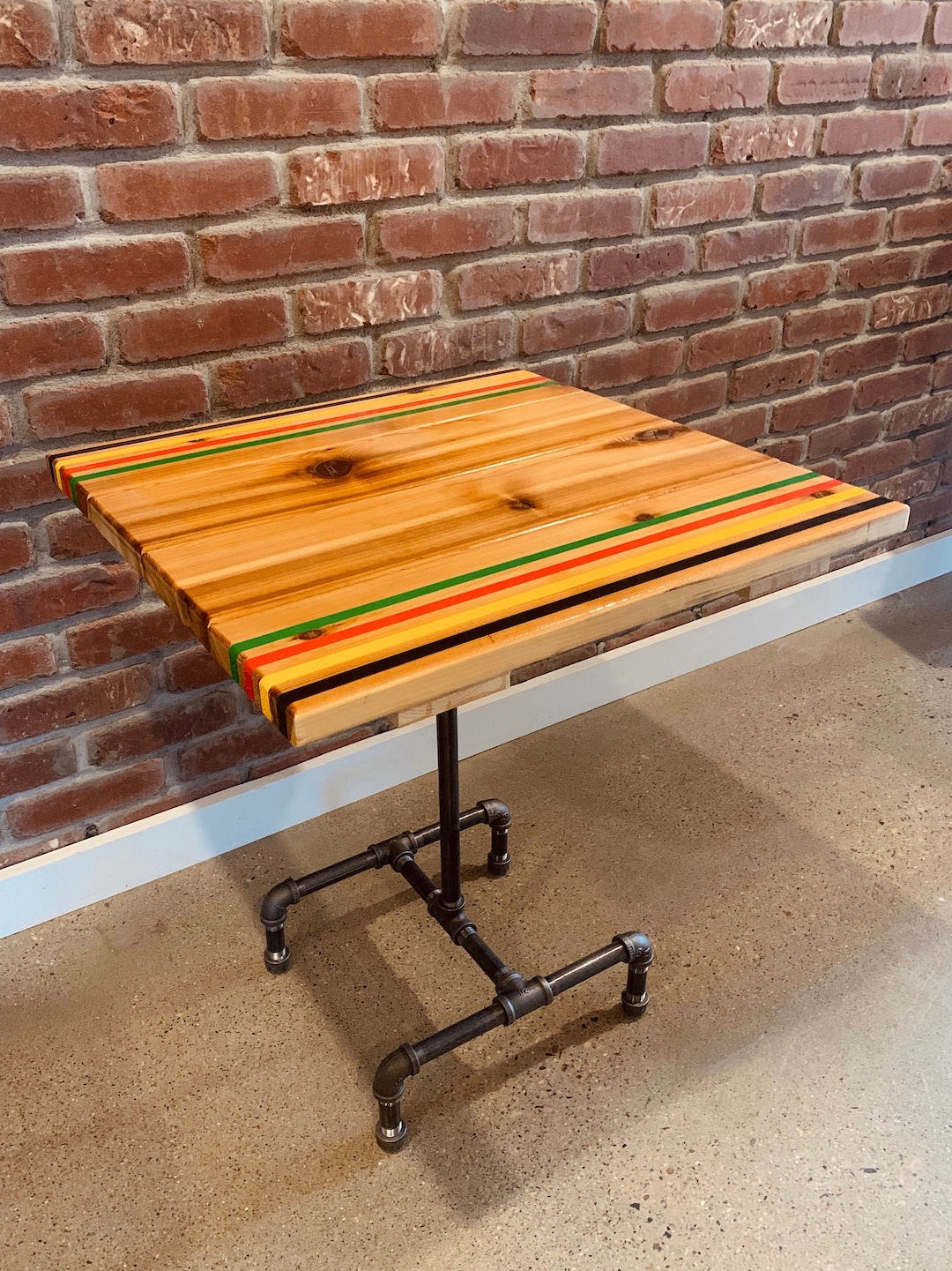 Vintage Cabin Side Table - Etsy