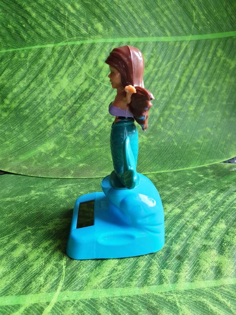 MERMAID Solar Hula Girl Hawaiian Solar Dashboard Dancing - Etsy UK