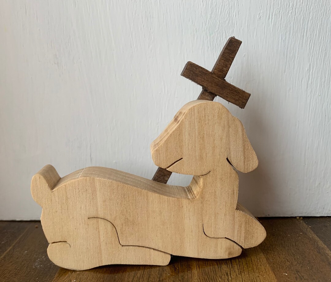 Small Handmade Wooden Lamb, Easter Lamb - Etsy