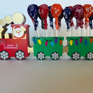 Christmas Lollipop Train, Lollipop Holder, Sucker Holder, Christmas ...