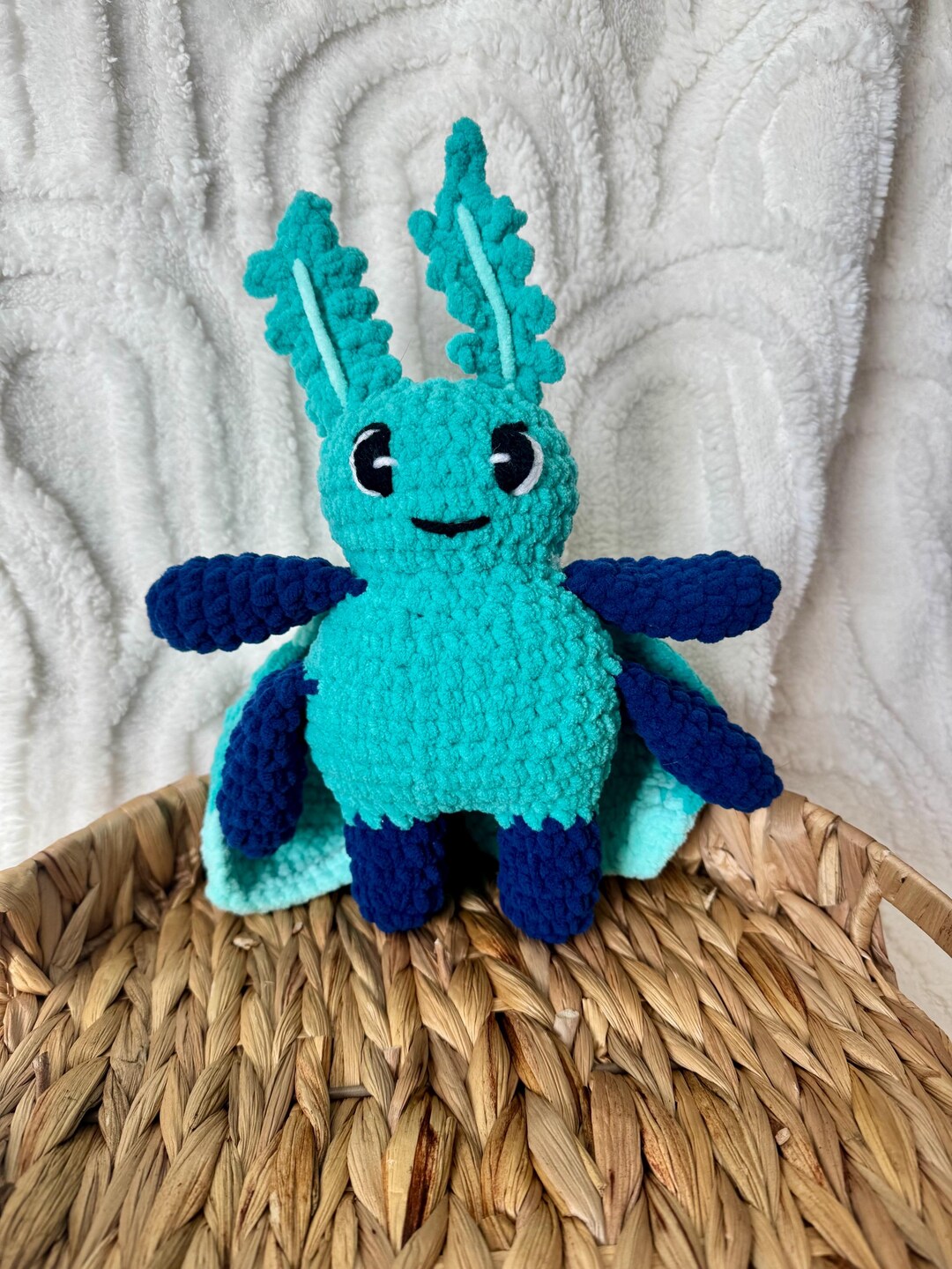 Moth Plushie | Stuffed Animal | Crochet - Etsy