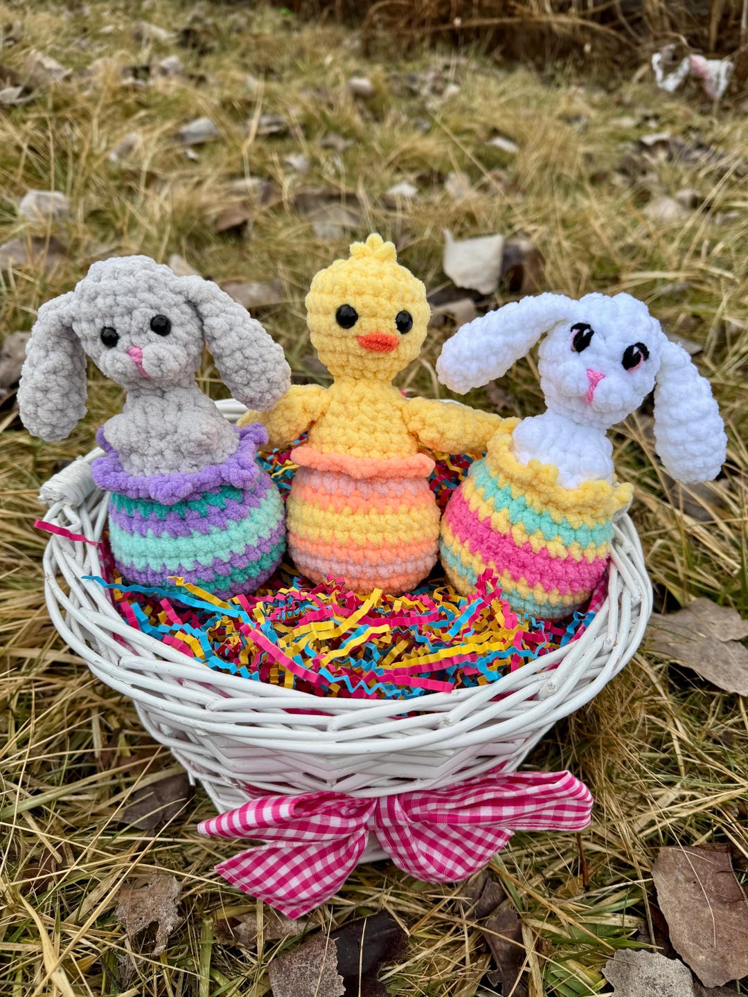 Easter Egg Bunny and Chick | Easter - Etsy
