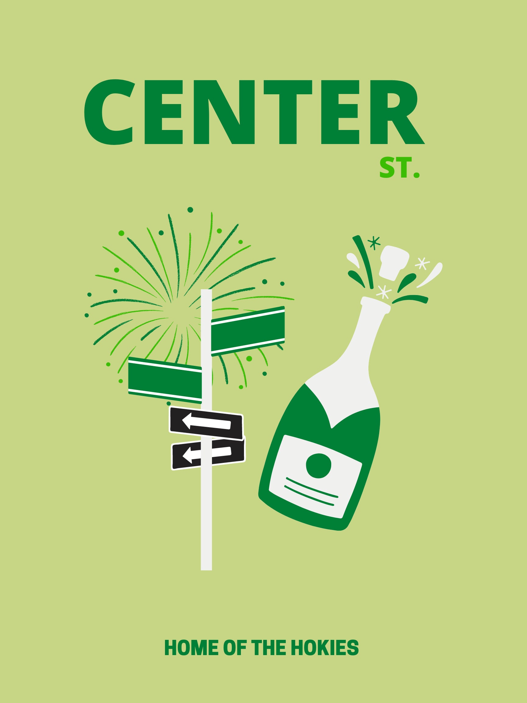 Virginia Tech Poster Pack-1 - Etsy