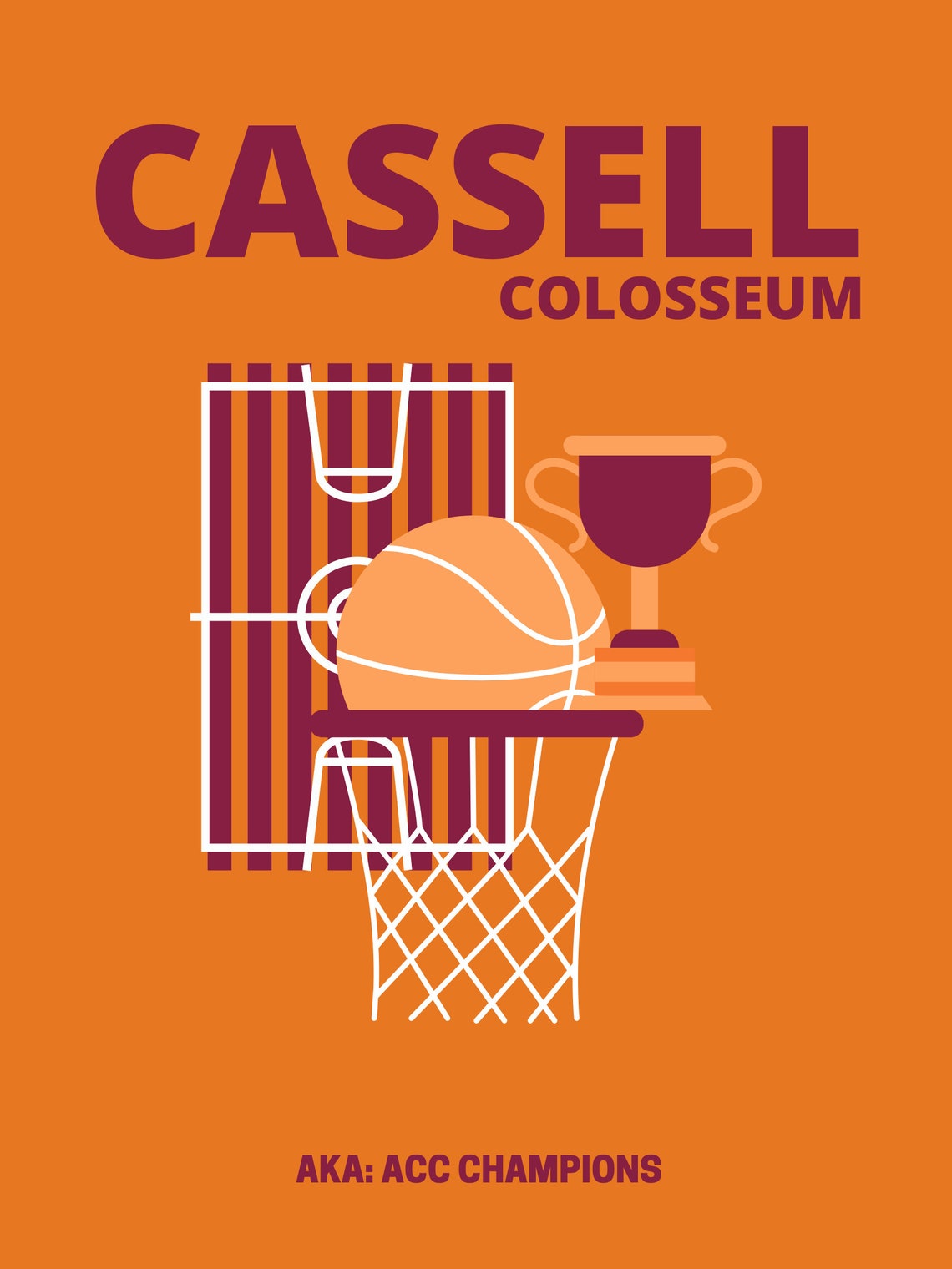 Virginia Tech Poster Pack-2 - Etsy