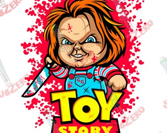 Chucky stencil | Etsy