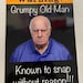 Grumpy Old Man Sign - Etsy