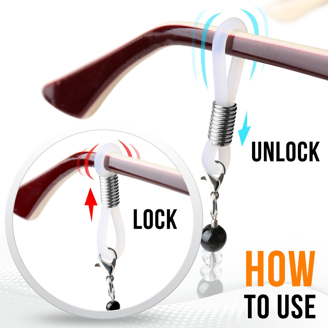 Eyeglass Chain for Women Eye Glasses String Holder Premium - Etsy